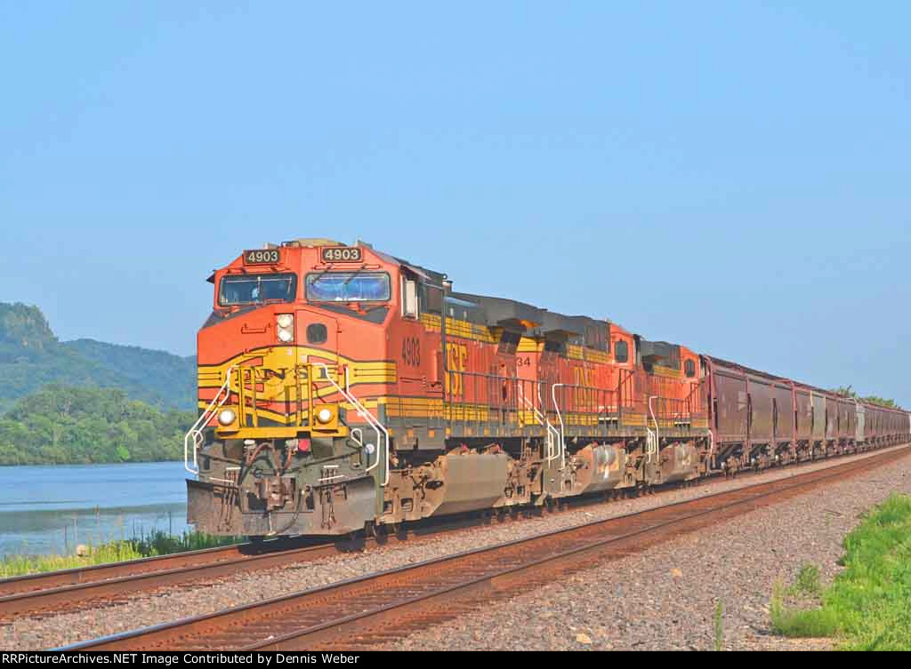 BNSF 4903, BNSF's St.Croix Sub.